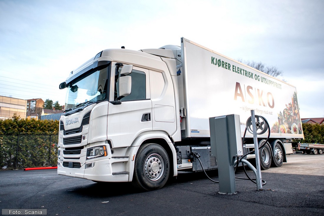 Scania boduje s elektrickými vozidly, 75 jich dodá společnosti ASKO v ...