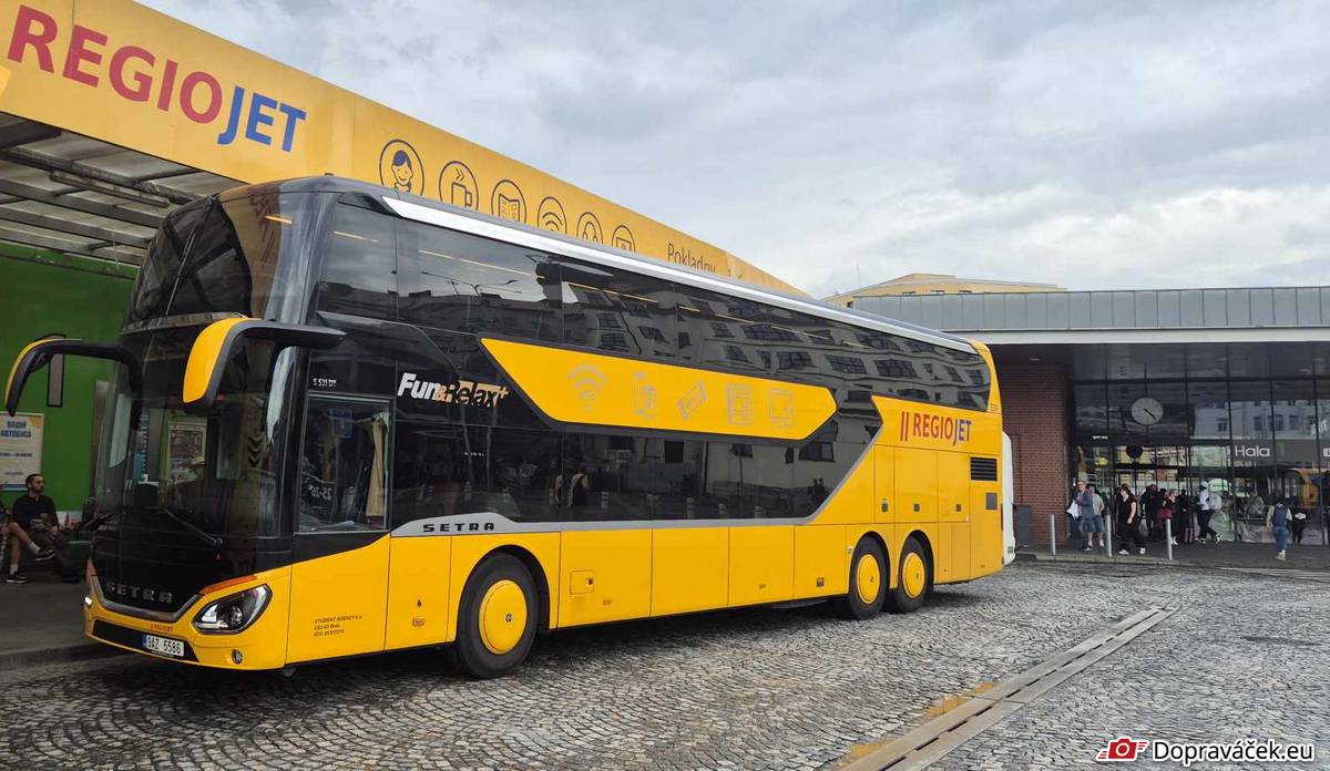 Letošní první sezónní autobus RegioJetu do Chorvatska se dnes vydal z ...